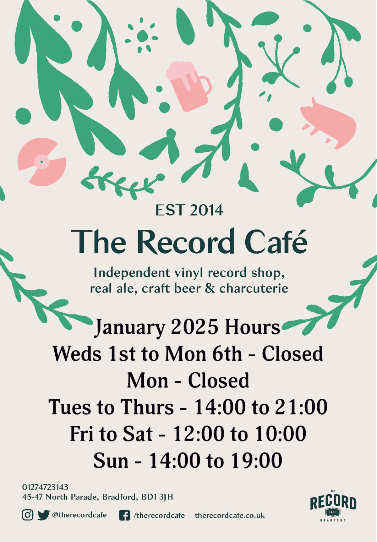 About Us - The Record Cafe